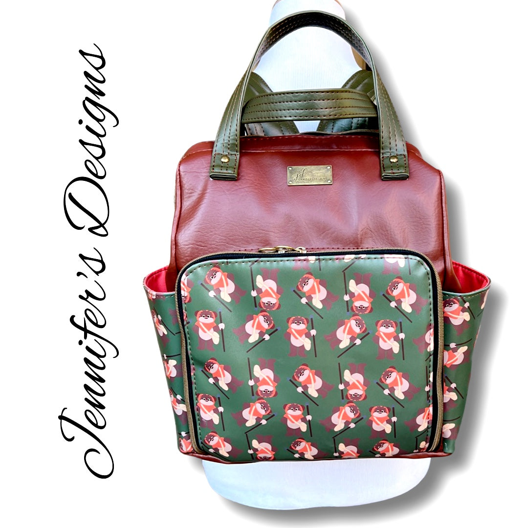 Ewok "Chloe" Backpack – Jennifer’s Designs